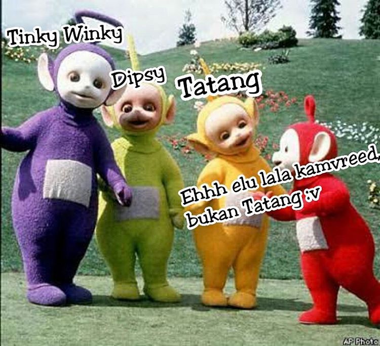 Silakan Cekikan dan Senyum Sendiri Lihat 25 Meme Teletubbies Ini