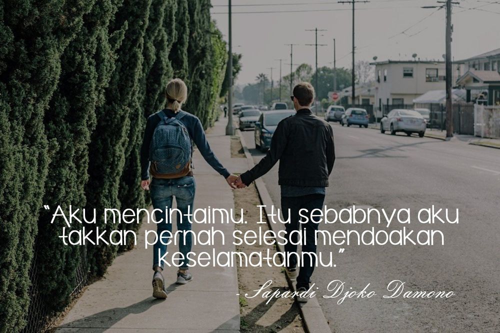 10 Quote Cinta Dari Sapardi Djoko Damono yang Bikin Kangen Pacar ...