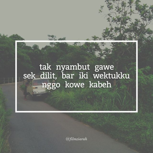 18 Visual Baper-baperan Ala Jawa. Bikin Hati 'Mak Tratap' dan Ketawa ...