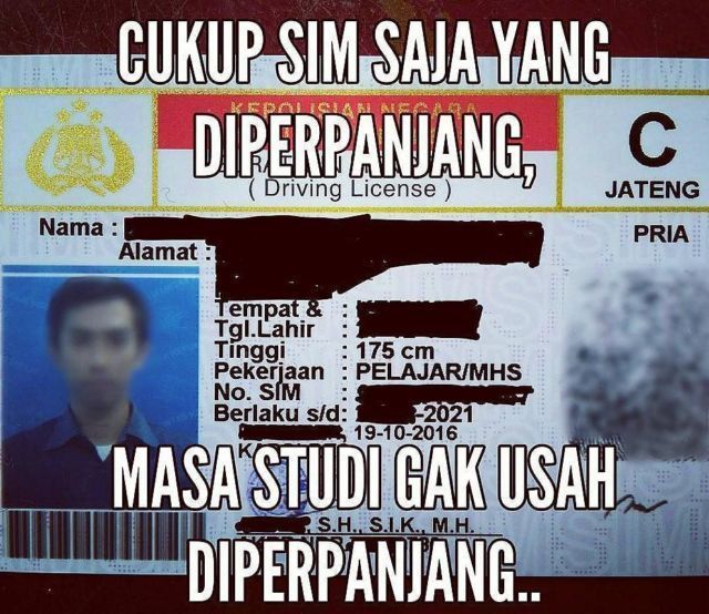 13 Meme Jejak Perjuangan Berdarah-darah Para Mahasiswa. Yang Ketawa ...