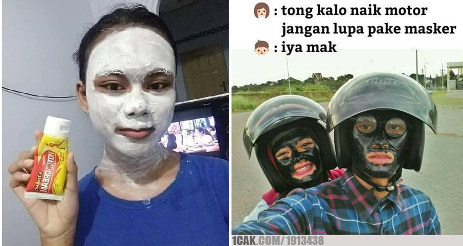 Kekonyolan Orang yang Gagal Paham Soal Masker Wajah. Pakai Skincare ...