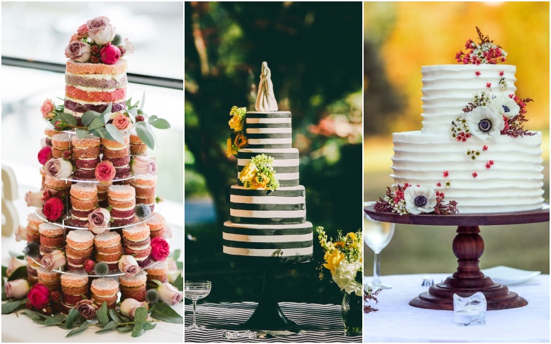 12 Inspirasi Kue Pernikahan Disisipi Bunga. Tren Hits yang Bikin Kuemu ...