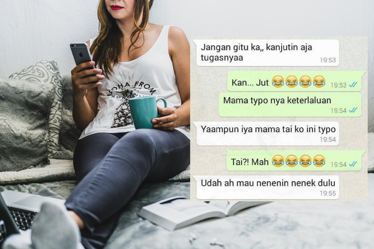 10 Chat Typo Emak ini Rentan Bikin Anak Jadi Salah Paham. Bikin KZL ...