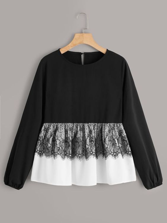 9 Desain Blouse Ini Cocok Dipadukan dengan Rok Panjang. Pas Buat Kuliah ...