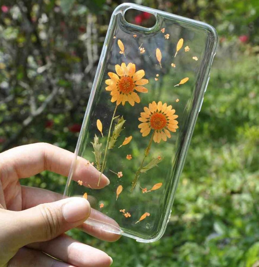9 Langkah Menghias Case HP Bening dengan Bunga Kering. Nggak Ada yang ...