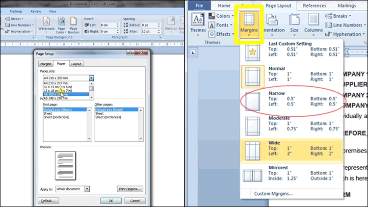 Cara Mudah Atur Layout Print di MS Word Biar Hasilnya Mirip Folio ...