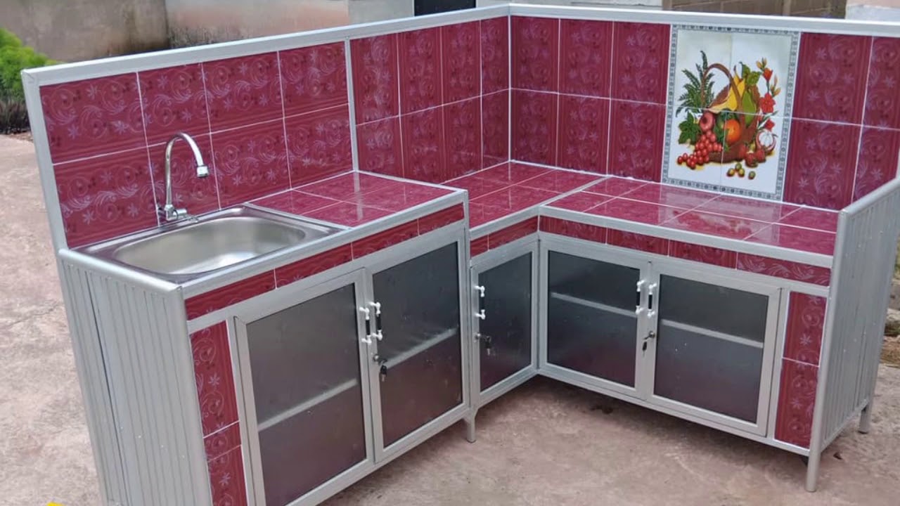 Tinggi Ukuran Meja Dapur Ideal & Cara Buatnya