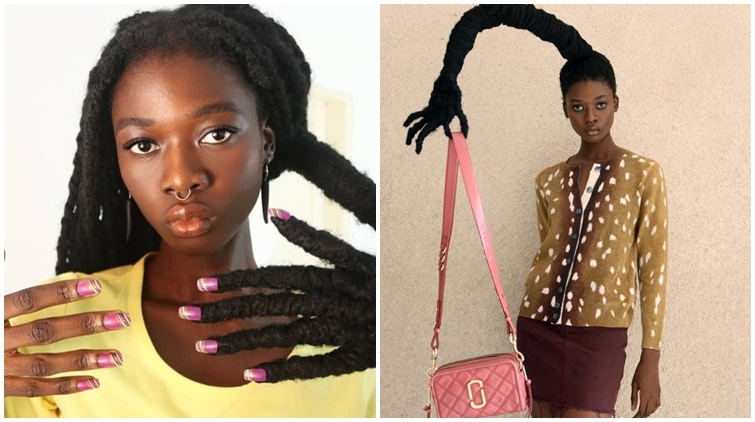 Punya Gaya Rambut Unik, Wanita Ini Jadi Viral dan Jadi Model Brand ...