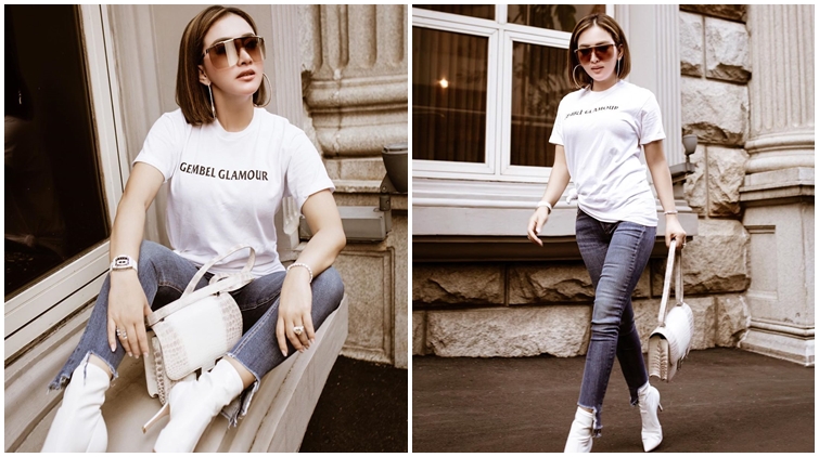 Ngepoin Gaya 'Gembel Glamour' Ala Syahrini yang Kalau Ditotal Bisa 2 ...