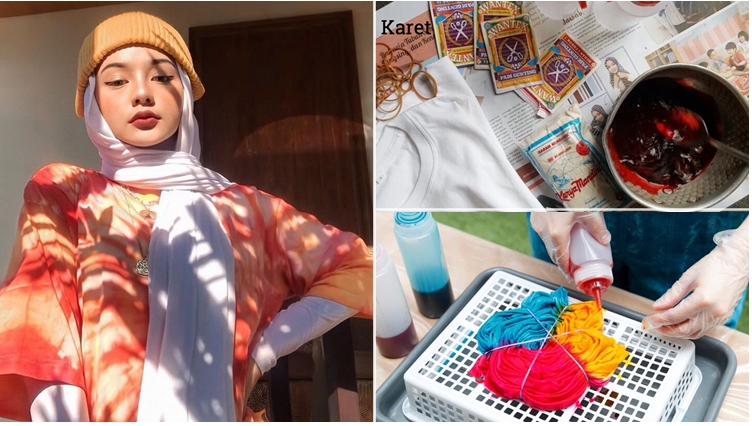 Tutorial Membuat Baju Tie Dye Sehari Jadi