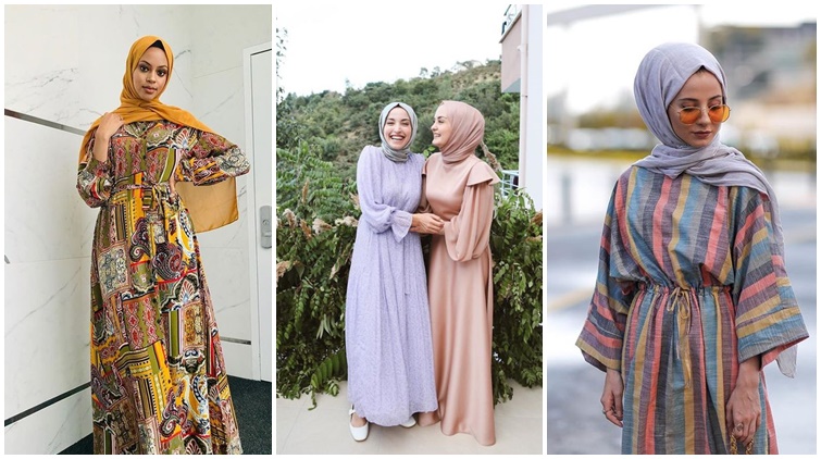 9 Referensi Motif Gamis Buatmu yang Suka Tampil Feminin; Nggak Melulu ...