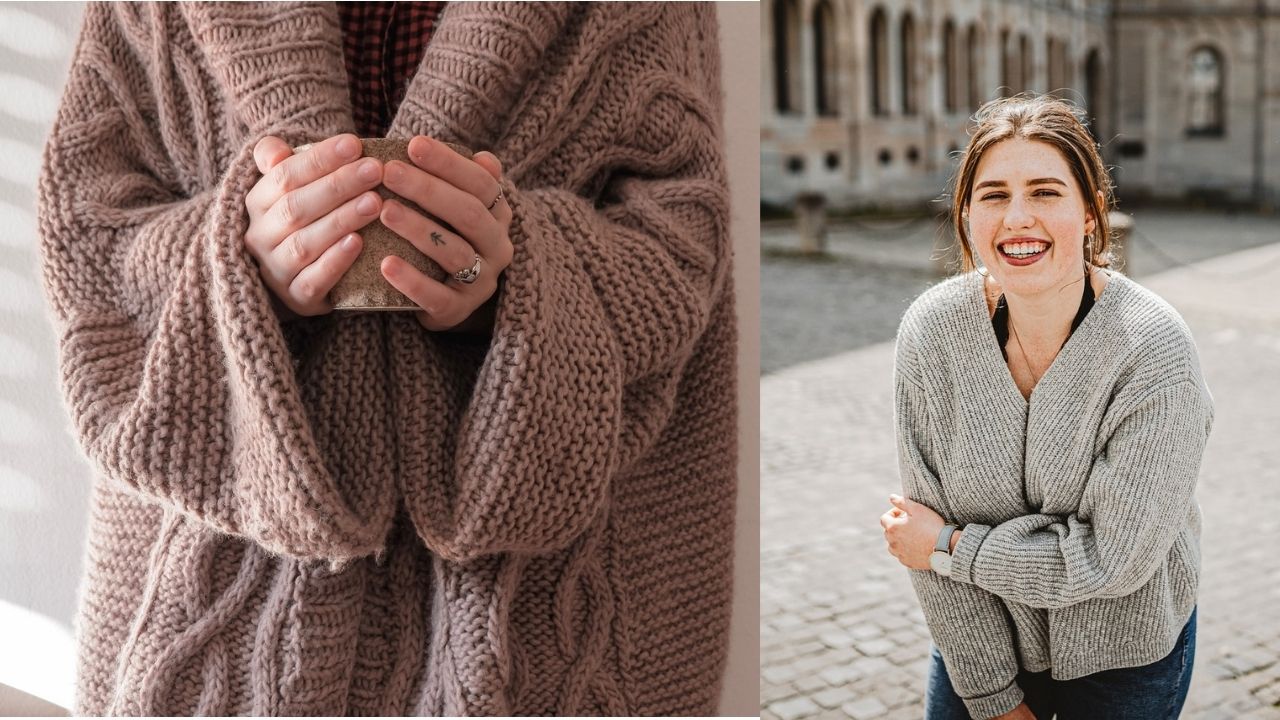 8 Model Sweater Rajut yang Bisa Hangatkan Harimu. Bisa Dipadu dengan ...