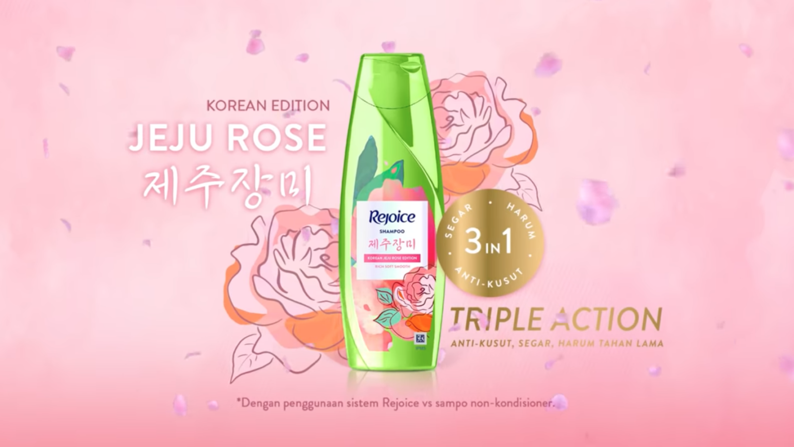 Rejoice Jeju Rose, Varian Baru Rejoice untuk Dapatkan Rambut ala Aktris ...