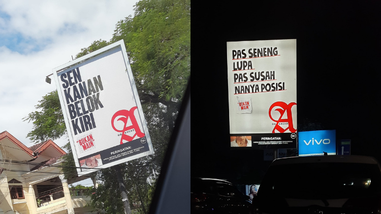 11 Pesan dan Tamparan Keras Paling Epik dari Baliho Iklan Rokok ...