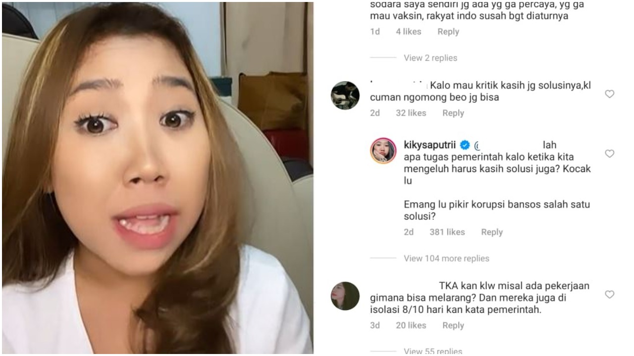 Sindir Pemerintah Lewat Tren "Welcome to Indonesia", Kiky Saputri Dikritik Warganet: Harus Solutif