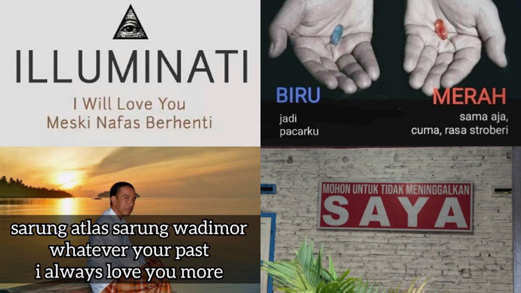 Sederet Meme Absurd yang Sanggup Bikin Baper, Cocok Buat Gombalin Mas ...