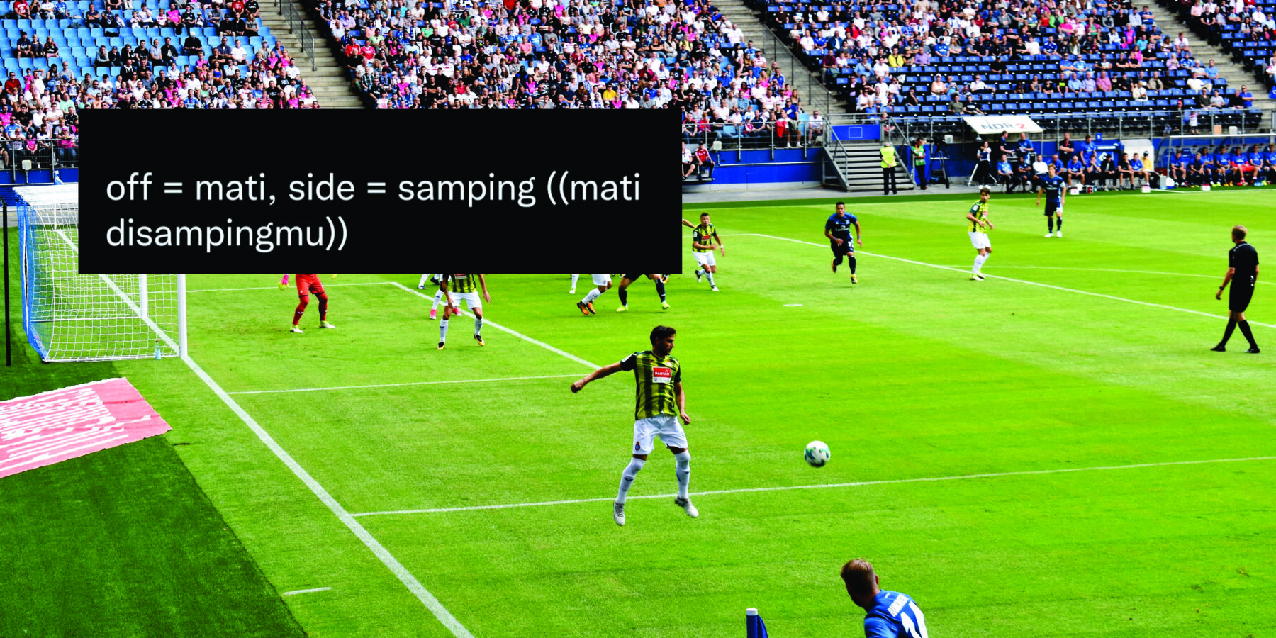 10 Arti "Offside" dalam Pertandingan Sepak Bola dari Sudut Pandang ...
