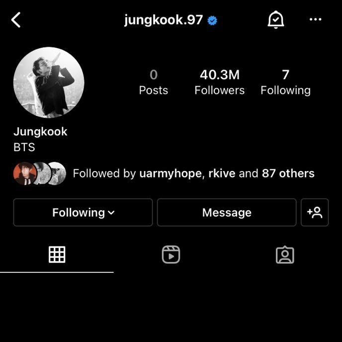 Jungkook BTS Hapus Instagram Pribadinya, Pastikan Kalau Akunnya Nggak ...
