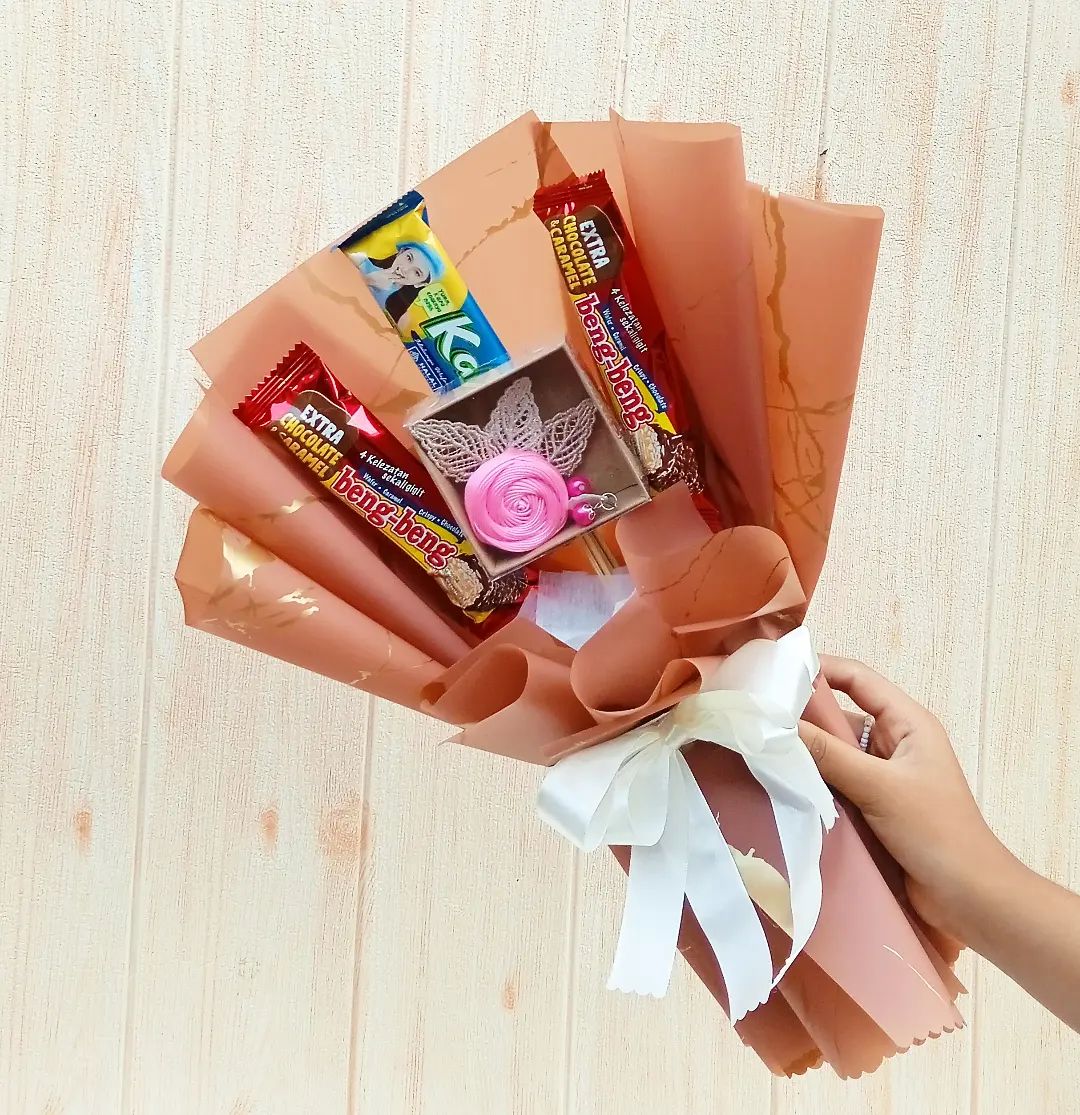 11 Contoh Buket Snack Unik untuk Wisuda, Kado Ulang Tahun, Anniversary, dll