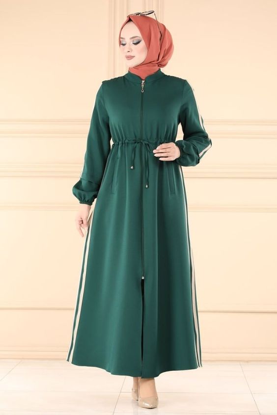 Baju Hijau Botol Cocok dengan 7 Warna Jilbab Ini, Bikin Kamu Tampil ...