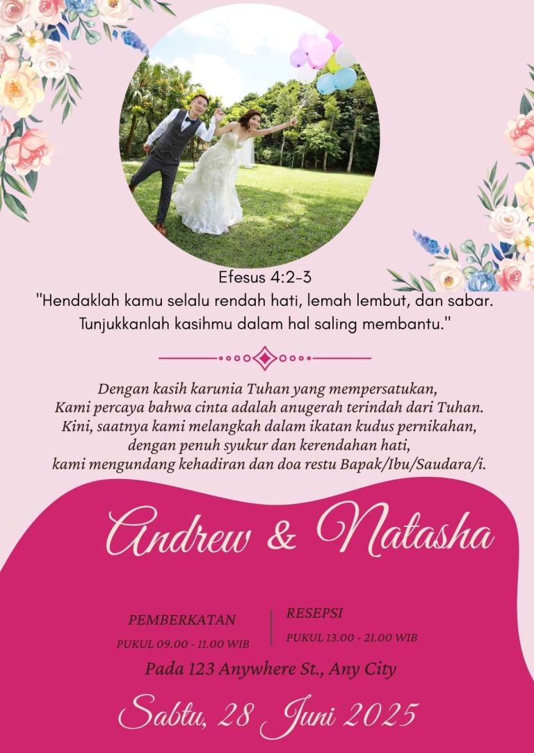 10 Ayat Alkitab untuk Undangan Pernikahan Kristen yang Anti Mainstream ...